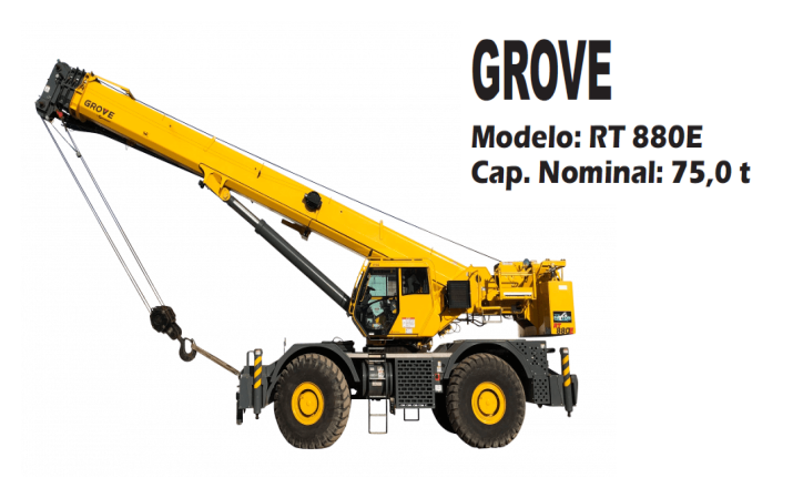 GROVE RT 880E